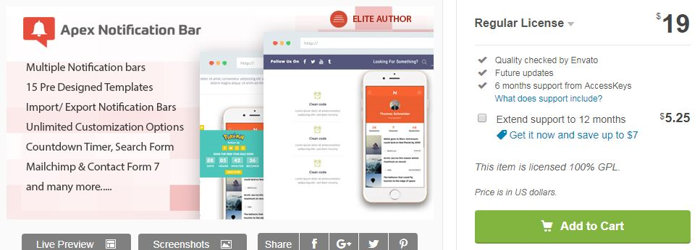 9 Best Notification Bar Plugins For WordPress 2019 - Gomahamaya