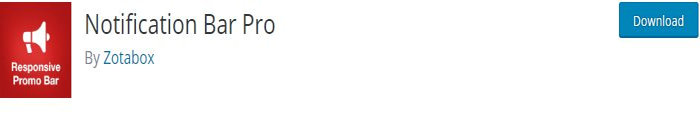 9 Best Notification Bar Plugins For WordPress 2019 - Gomahamaya