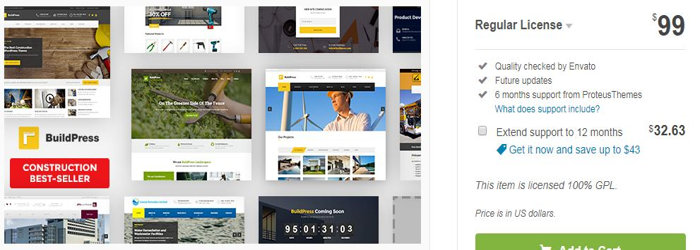 25 Best Construction Company WordPress Themes 2019 For Business ...