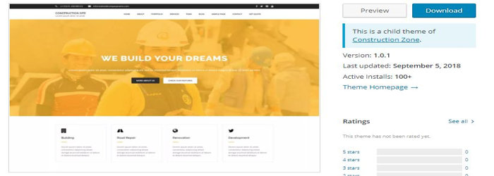 25 Best Construction Company WordPress Themes 2019 For Business - Gomahamaya