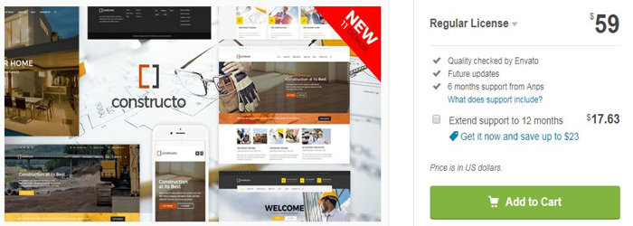 25 Best Construction Company WordPress Themes 2019 For Business - Gomahamaya