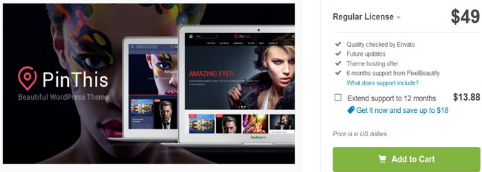 16 Best Pinterest Style WordPress Themes 2019 - Gomahamaya