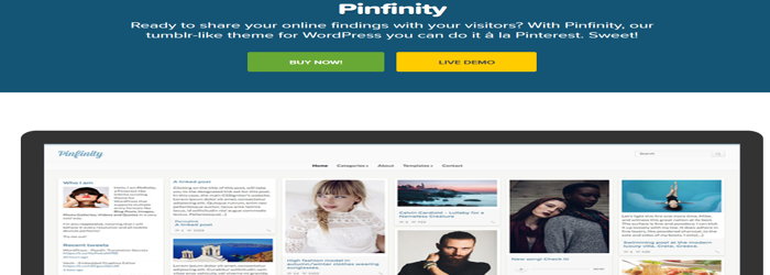 16 Best Pinterest Style WordPress Themes 2019 - Gomahamaya